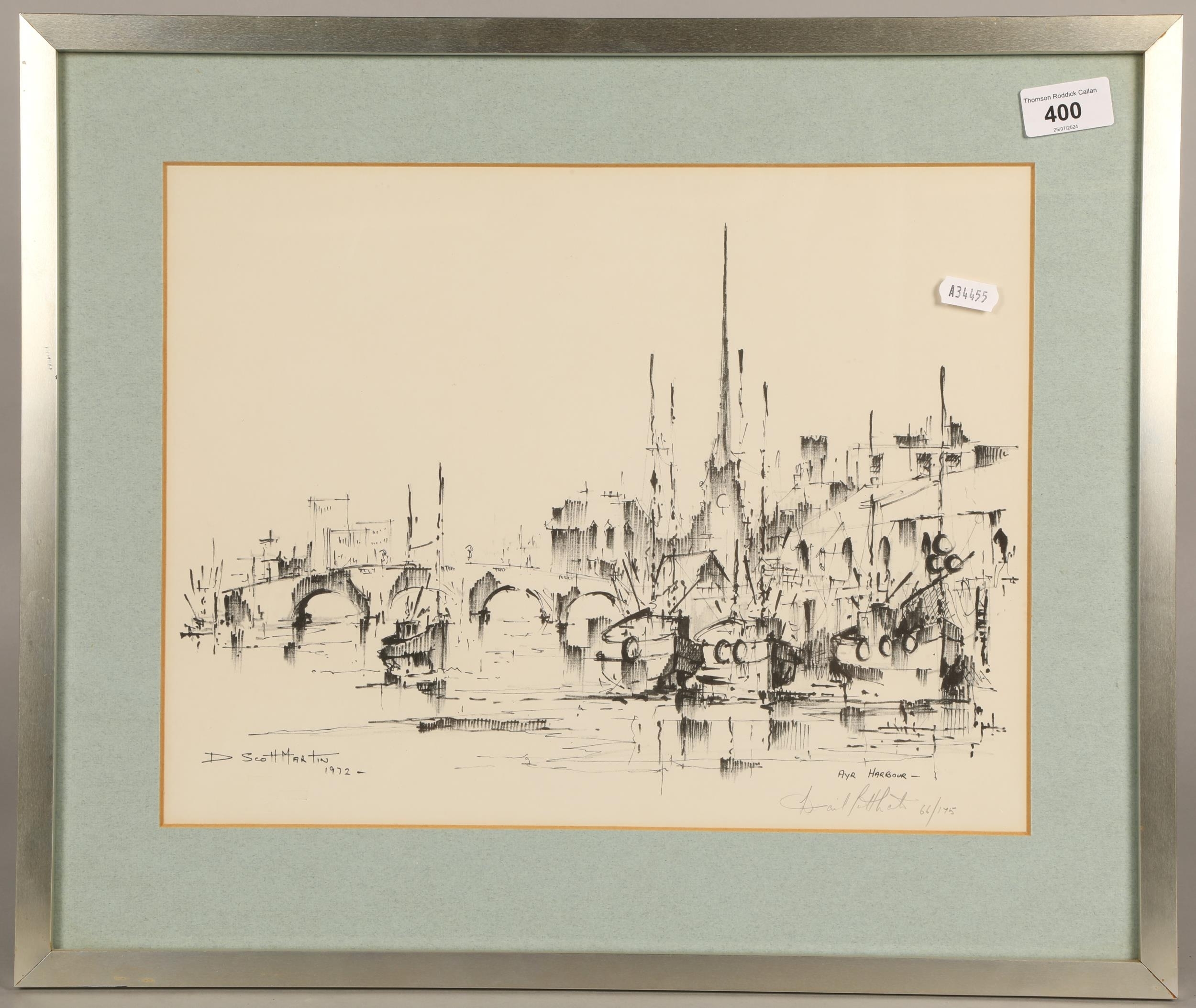 David Scott Martin | Ayr Harbour | MutualArt