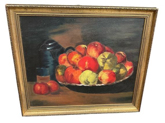 Gustave Courbet | still life of apples | MutualArt