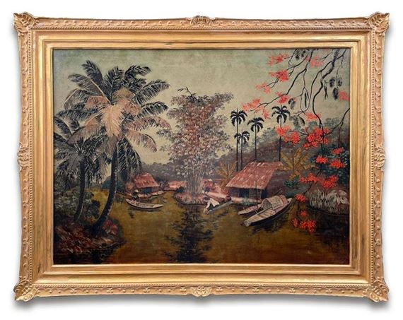 Tran Van Ha | Village by the river | MutualArt