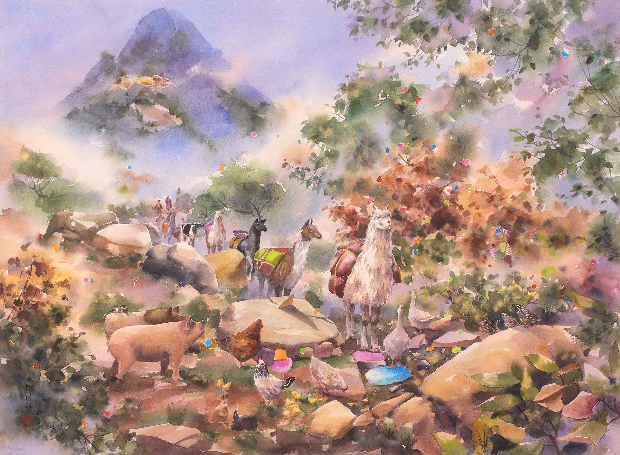 Alex Fong | Untitled, In the Andes | MutualArt