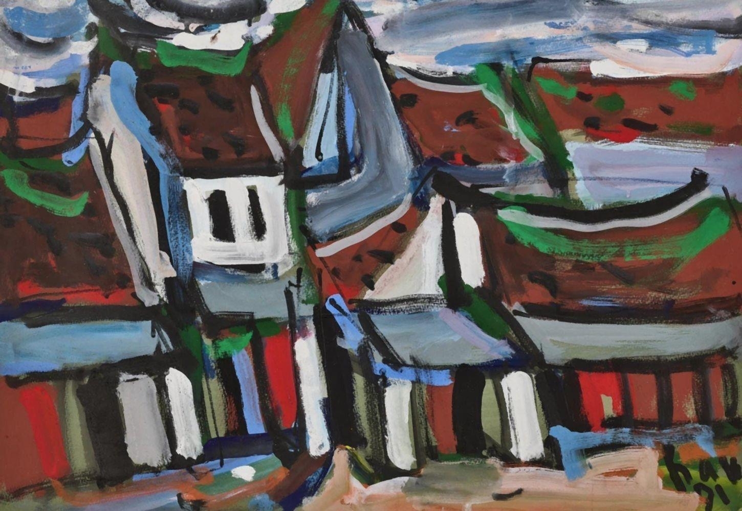 Tran Luu Hau | The Street 1991 (1991) | MutualArt