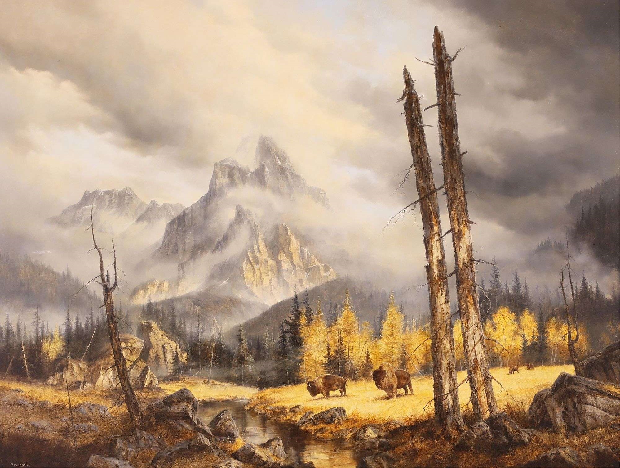Rudi Reichardt | Western Scene | MutualArt
