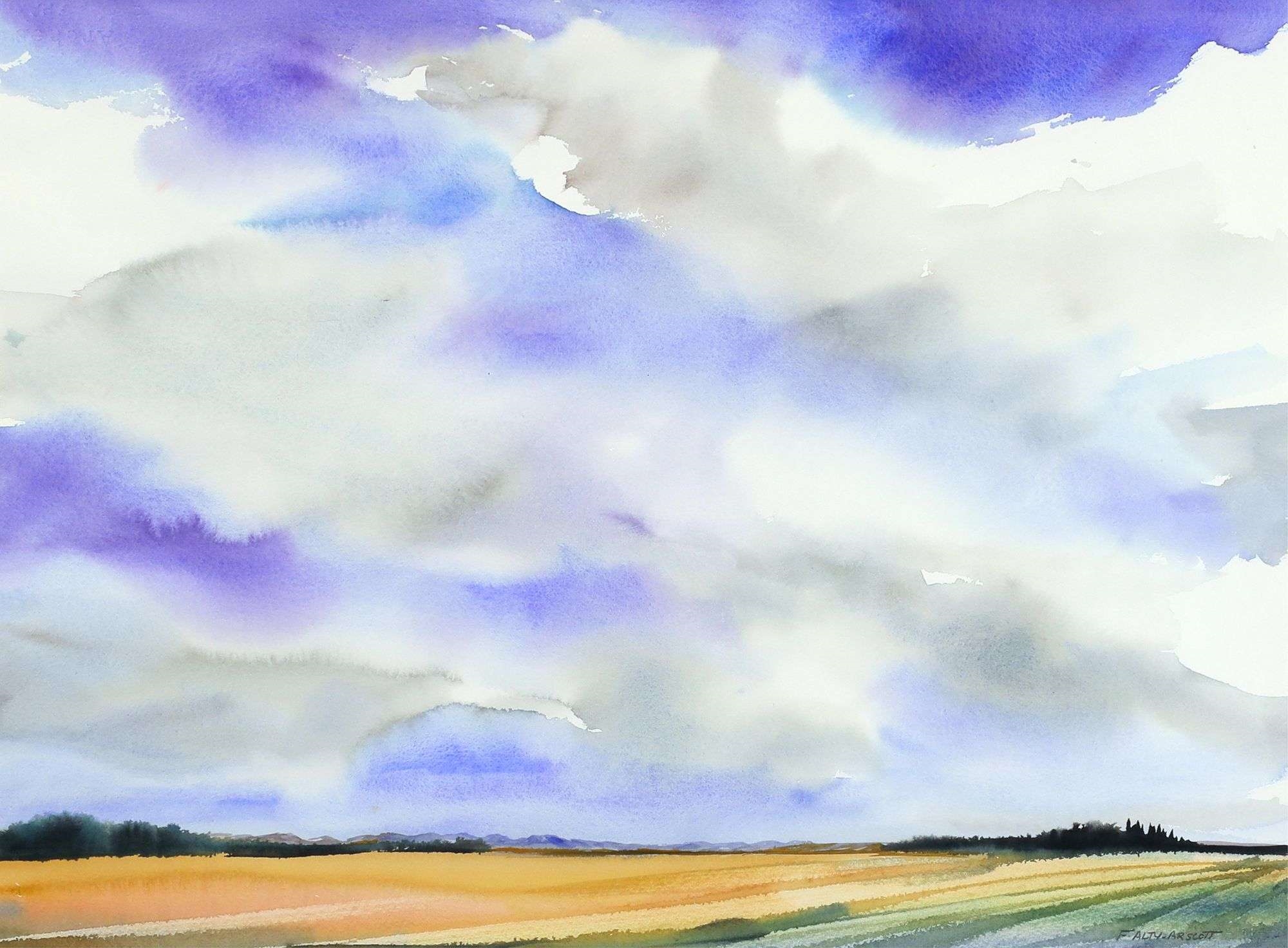 Frances Alty-Arscott | Rocky Mountain View | MutualArt