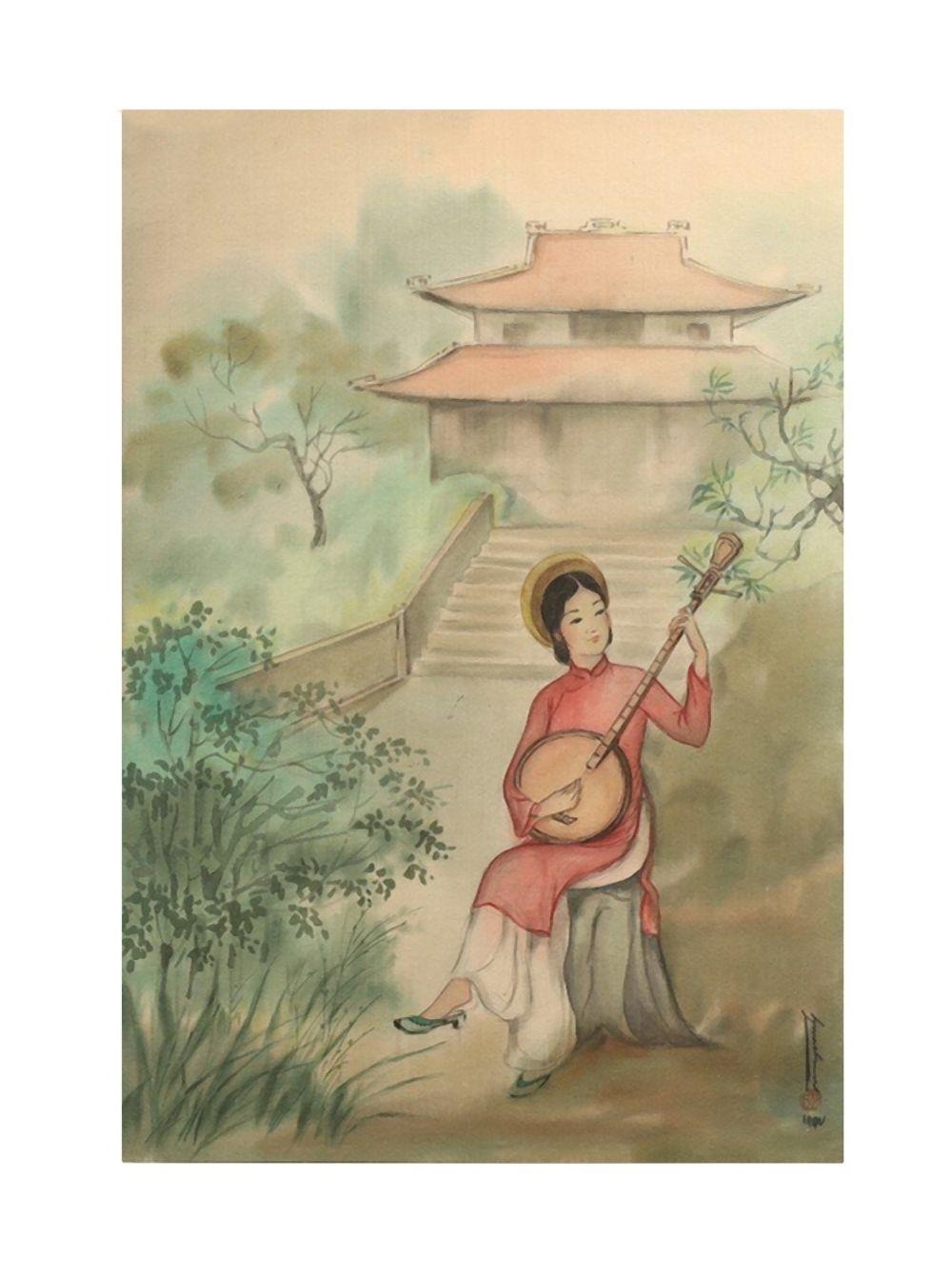 Truong Van Y | The Lute Player. | MutualArt