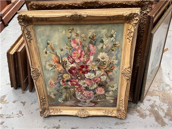 Violet Harrison | Violet Harrison oil on canvas still life, another ...