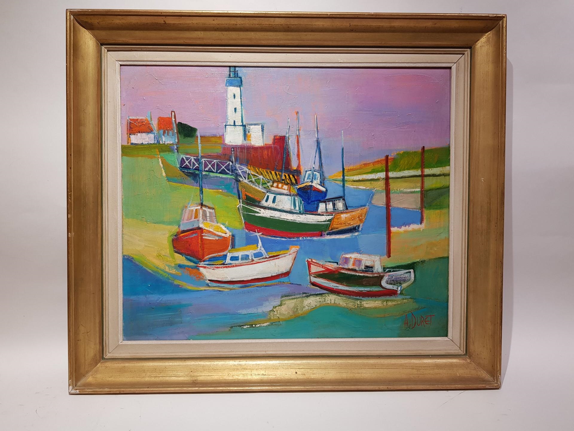 André Duret | Mouillage côtier en baie de Somme | MutualArt