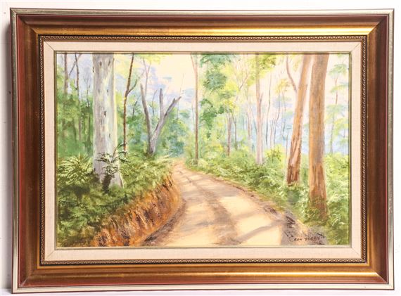 Ron Terry | Australian landscape with country road | MutualArt