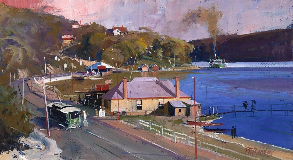 Phillip R. Pomroy | The Last Tram from Mosman (1990) | MutualArt