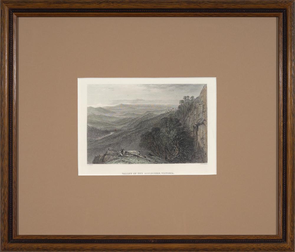 John Skinner Prout | Valley of The Goulburn and The Upper Goulburn VIC (2 Works | MutualArt