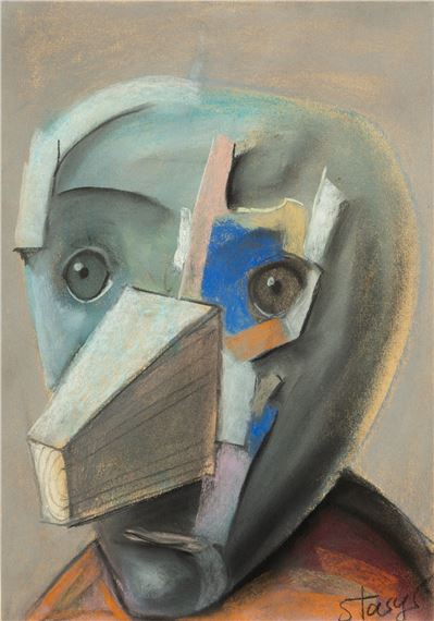 Stasys Eidrigevicius | Wooden nose (1989) | MutualArt