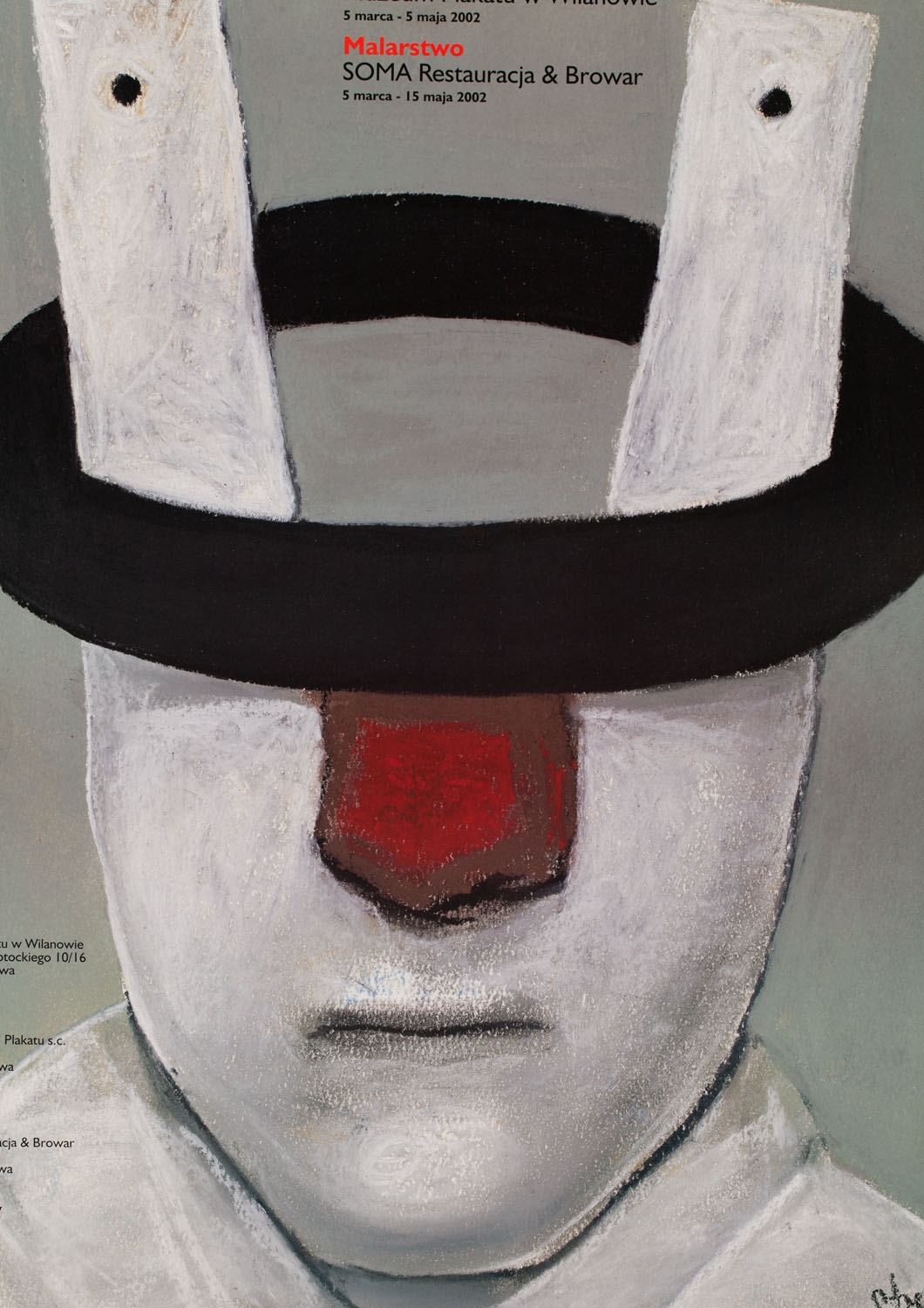 Stasys Eidrigevicius | Poster for the exhibtion Stasys. 20 lat z ...