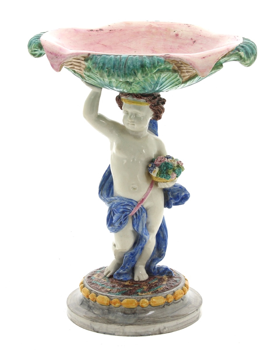 Thomas Sergent | Grande coupe à raisin en barbotine | MutualArt