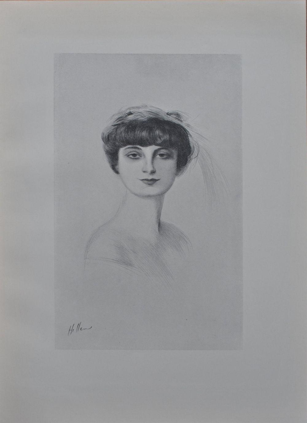Paul César Helleu | Countess Anna de Noailles (1913) | MutualArt