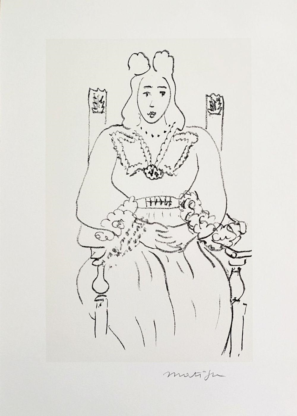 Henri Matisse | Henri Matisse (after) - Etude pour poème de Charles d ...