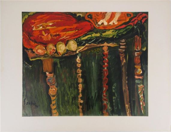 Chaim Soutine | Butcher's table (Circa 1965) | MutualArt