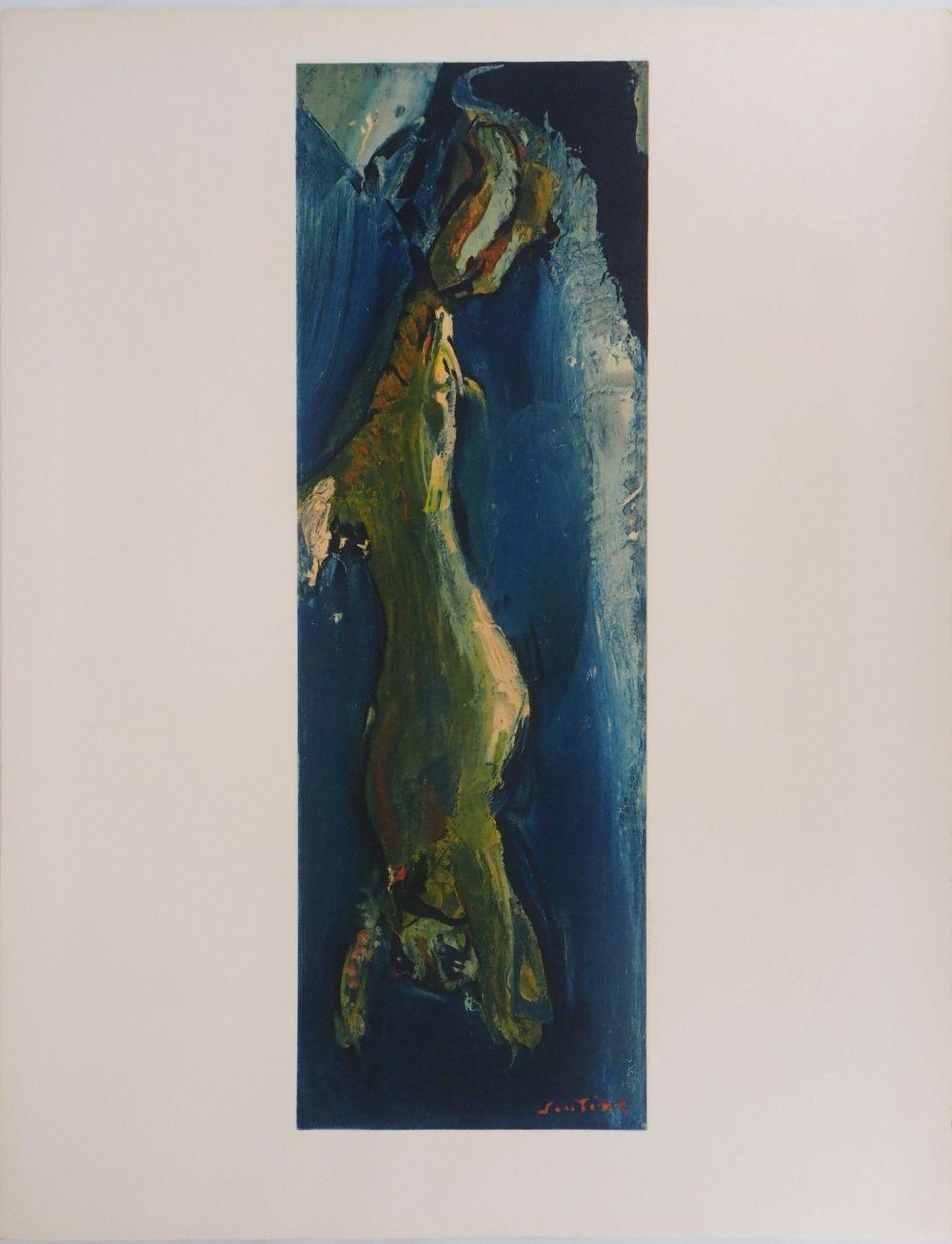 Chaim Soutine | Chaïm SOUTINE - Hanged hare (Circa 1965) | MutualArt