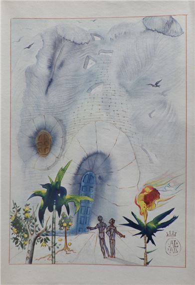 Salvador Dalí | Salvador DALI - The Gate of Heaven (1949) | MutualArt