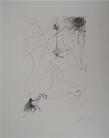 Salvador Dalí | Salvador DALI - The Ghost Ship: Homage to Wagner (1969 ...