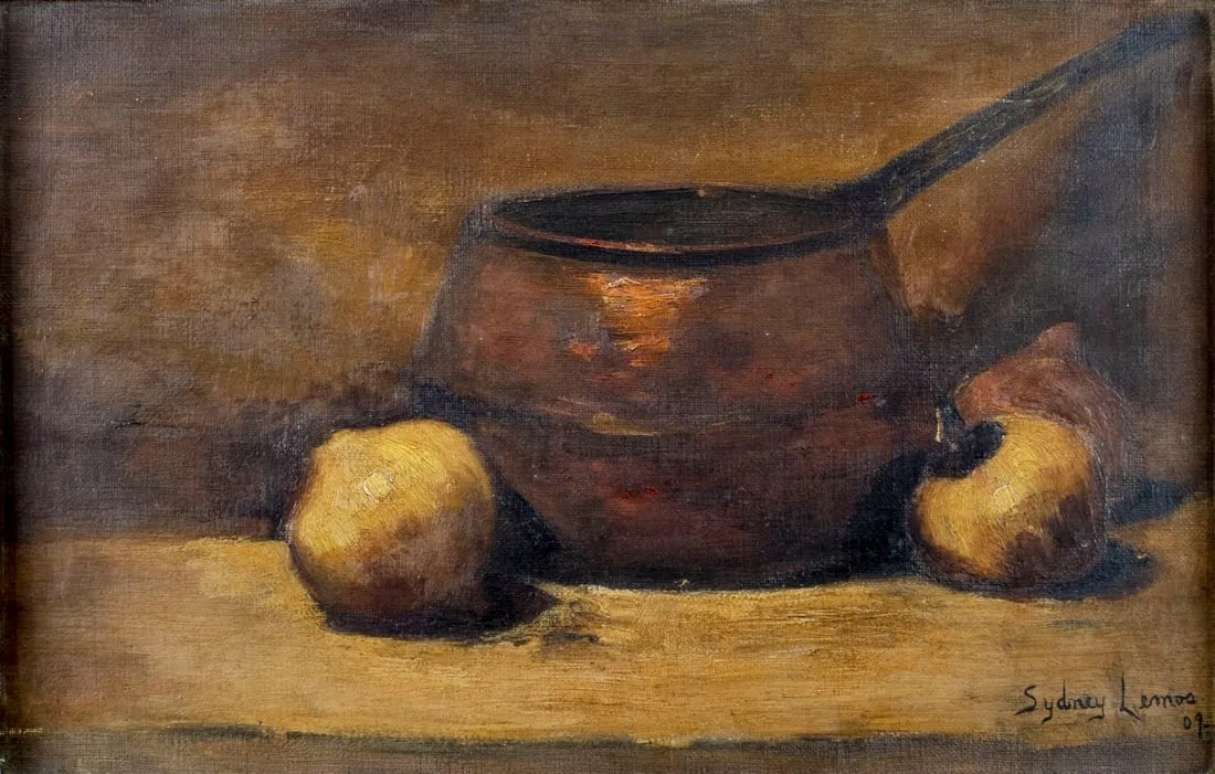 Sydney Lemos | Still Life with Pot and Onions (1909) | MutualArt