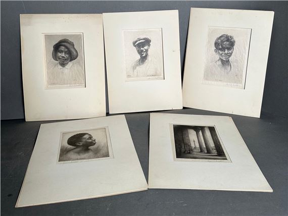 F. H. Swoffer | A selection of five etching | MutualArt