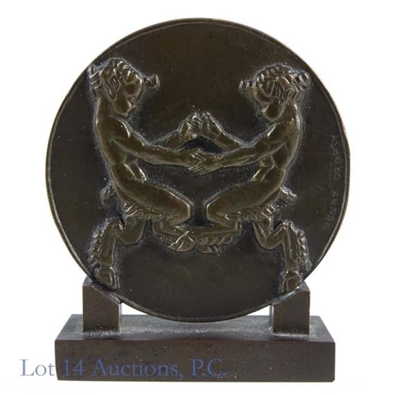 Henri Dropsy | Henry Dropsy Medallion (Circa 1925) | MutualArt