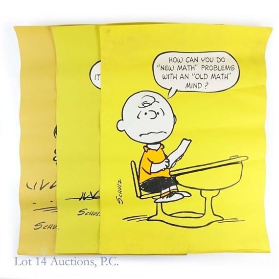 Charles Schulz | 1960's Peanuts Posters (3 (1960) | MutualArt