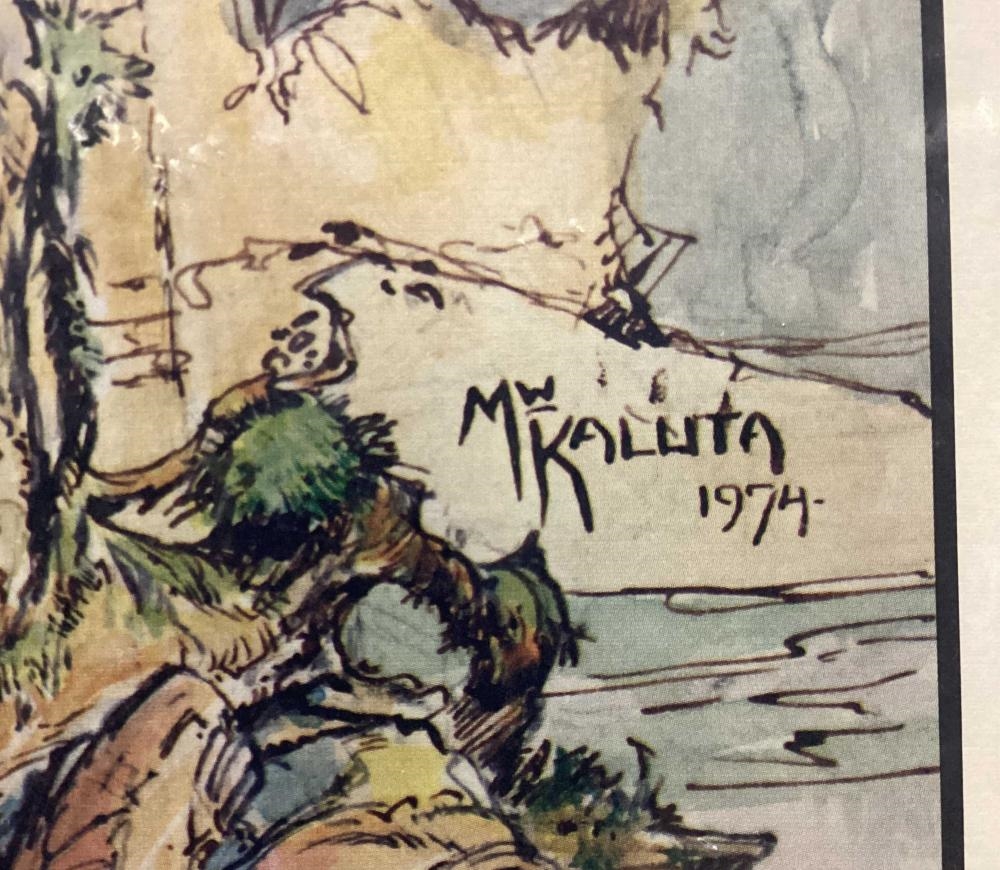 Michael William Kaluta | Michael Kaluta 1974 Rare Art Print | MutualArt