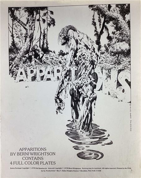 Bernie Wrightson | 1978 Berni Wrightson Art Print Portfolio Set | MutualArt