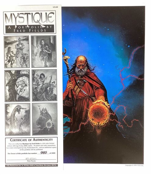 Fred Fields | Fred Fields 1991 Signed Limited Edition Art Portfolio ...