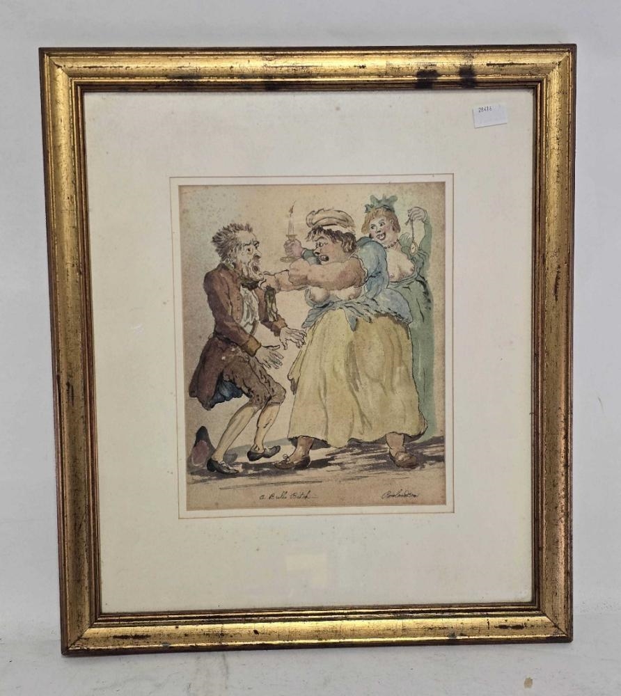 Thomas Rowlandson | Thomas Rowlandson - A Rare Original ink and ...