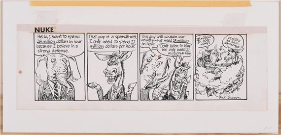 Bert Dodson | Three Strips: Bert Dodson Original Cartoon Art for Nuke ...