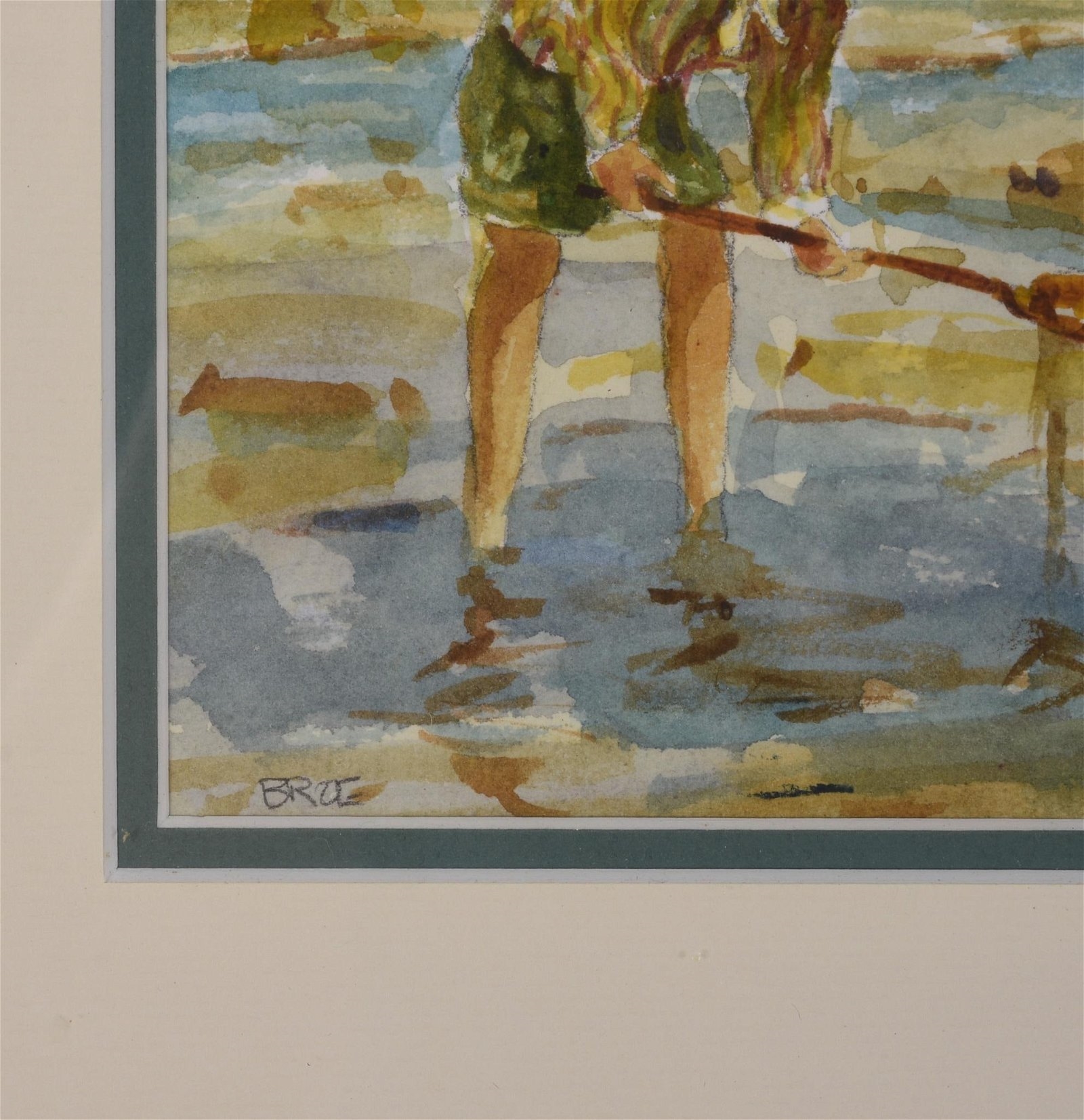 Vern Broe | Children at the Seashore | MutualArt