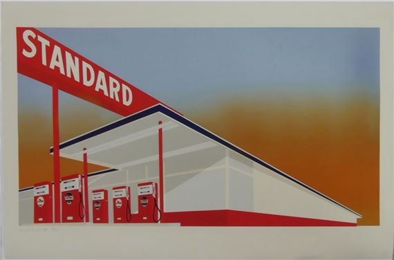 Ed Ruscha | STANDARD STATION (1966) | MutualArt