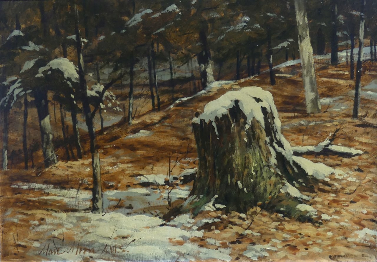 Marc Moon | SNOWY LANDSCAPE | MutualArt