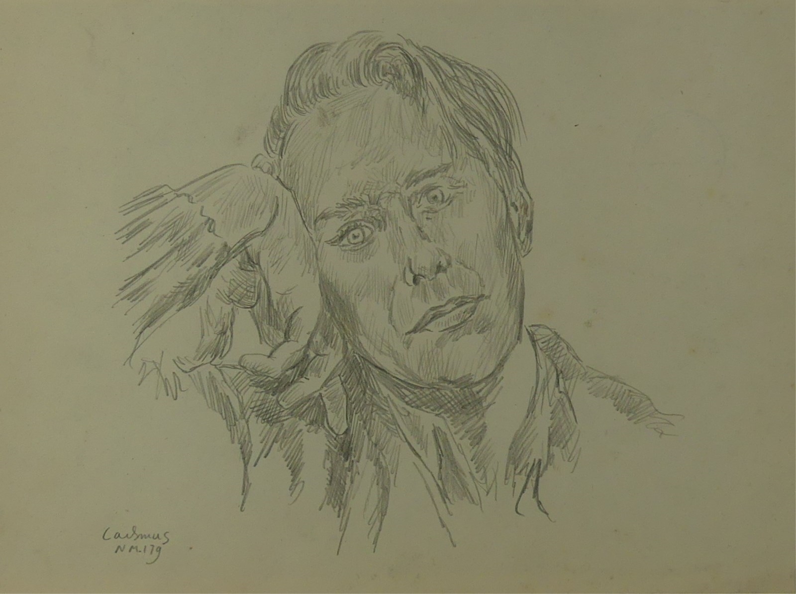 Paul Cadmus | PAUL CADMUS PORTRAIT PENCIL DRAWING ON PAPER | MutualArt