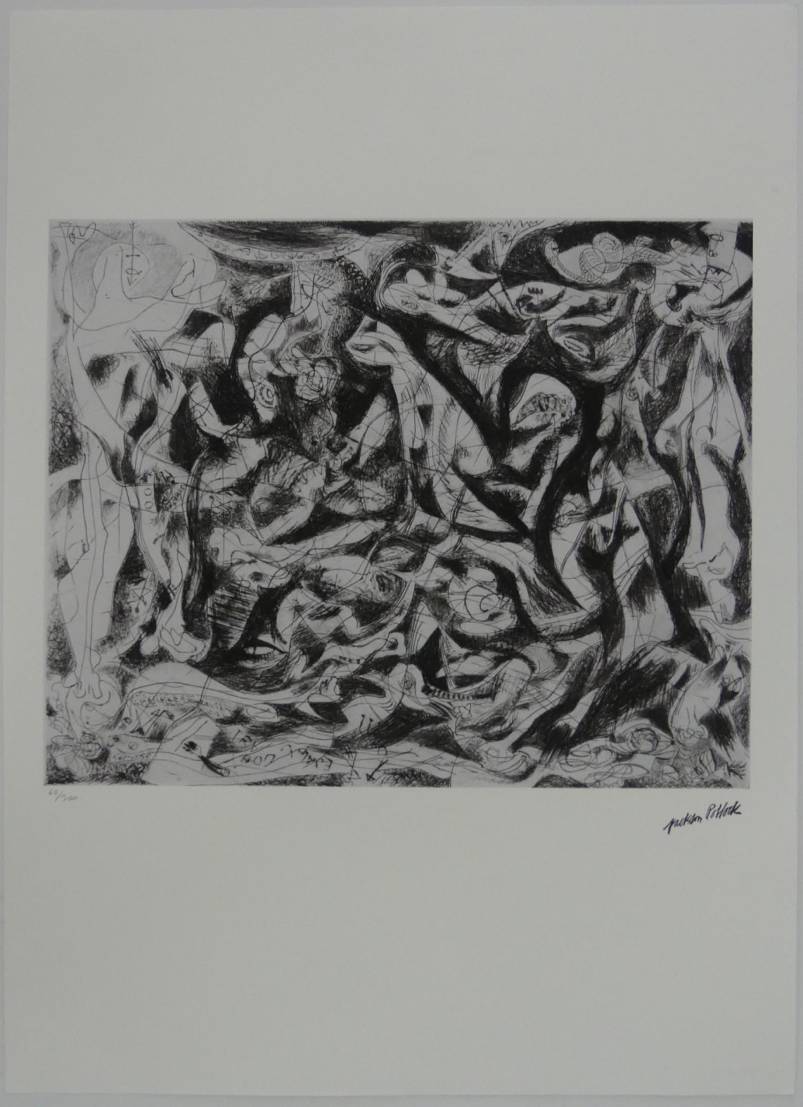 Jackson Pollock | Jackson Pollock abstract lithograph | MutualArt