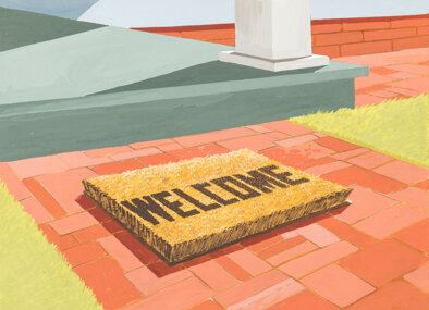 Merle Cox | Puss Café Production Background (Walt Disney (1950) | MutualArt