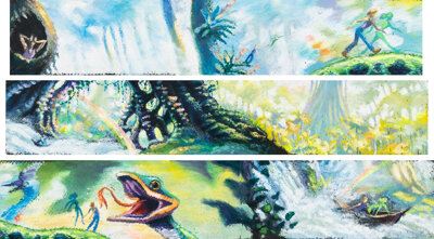 Ralph Eggleston | FernGully: The Last Rainforest RARE Trio of Original ...