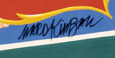 Ward Kimball | Dumbo Screen-Used Title Card; Production Cel and Key ...