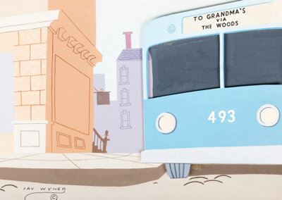 Irv Wyner | Red Riding Hoodwinked Pan Production Background with ...