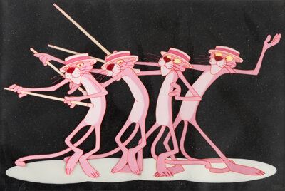 Richard F. Williams | The Return of the Pink Panther Production Cels ...