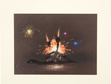 Mel Shaw | The Rescuers Medusa's Riverboat Exploding Pastel Concept Art ...