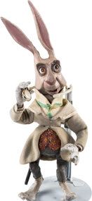 Louis Bunin | Alice in Wonderland White Rabbit Original Animation ...