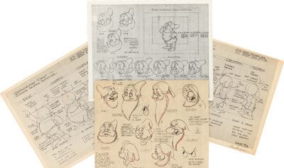 Walt Disney Studios | Snow White and the Seven Dwarfs Studio Model ...
