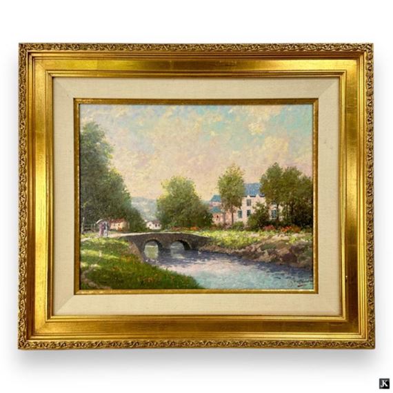 Thomas Kinkade | Country Cottage | MutualArt