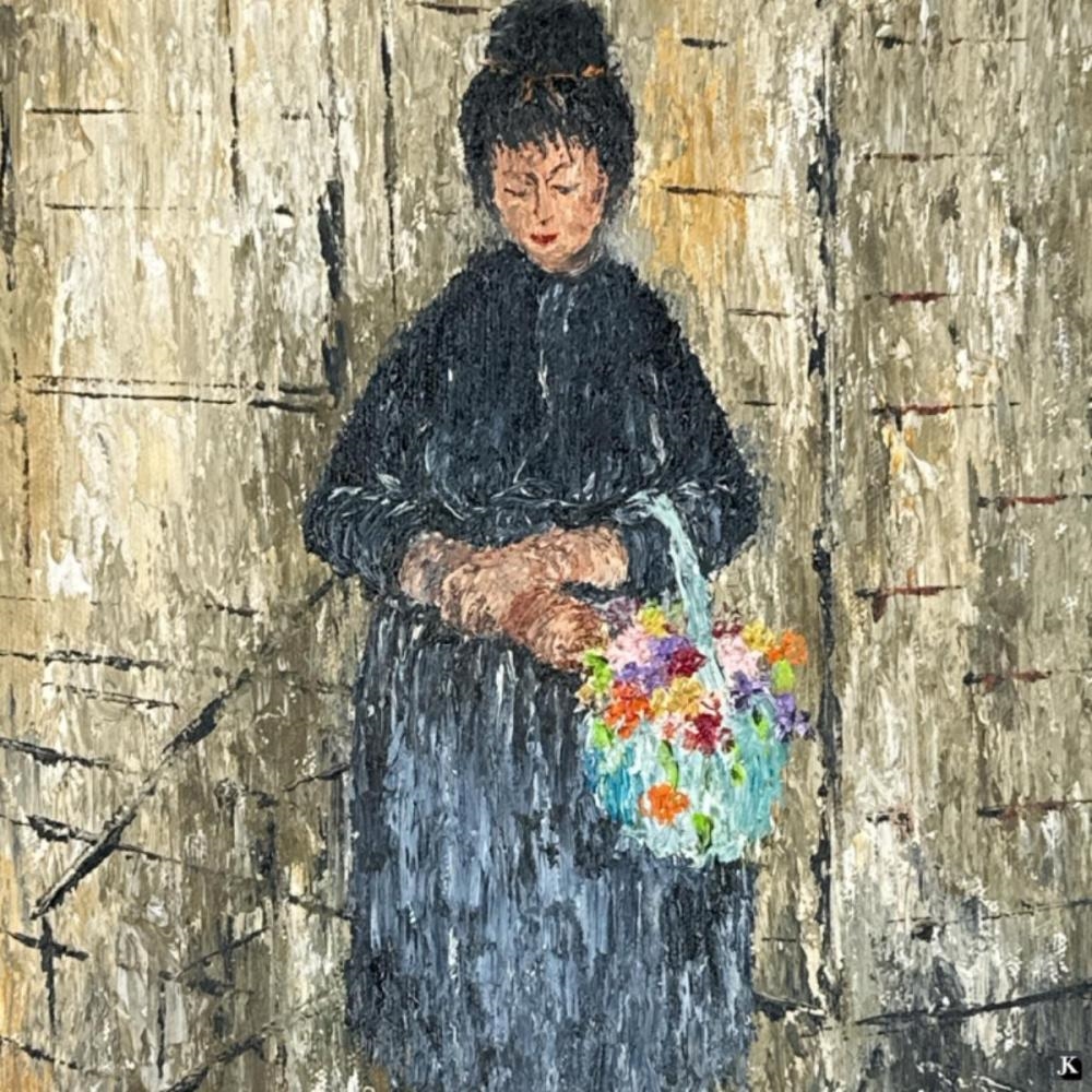 Mildred Barrett | Portrait Oil/Canva | MutualArt
