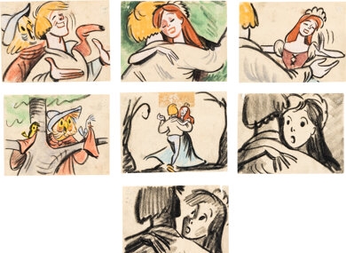 Bill Peet | Sleeping Beauty Briar Rose (1959) | MutualArt
