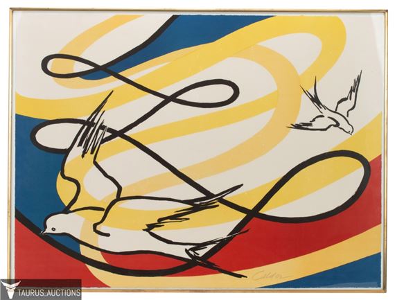 Alexander Calder | Birds in Flight (1975) | MutualArt