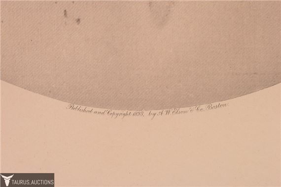 A. W. Elson | A.W. Elson, George Washington Engraving (1790s) | MutualArt