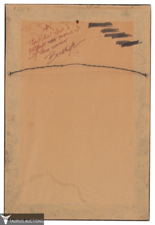 Buckeye Blake | Buckeye Blake Cowboy on Horseback Watercolor (1980 ...